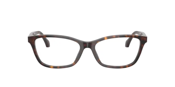 Versace Full Rim Cat-eye Eyeglasses - Black