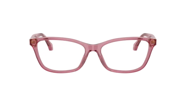 Versace Ve3375 Cat-eye Eyeglasses - Transparent Amarena