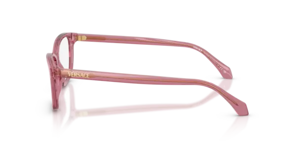 Versace Ve3375 Cat-eye Eyeglasses - Transparent Amarena
