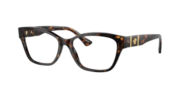 Versace Ve3344 Cat-eye Eyeglasses - Havana