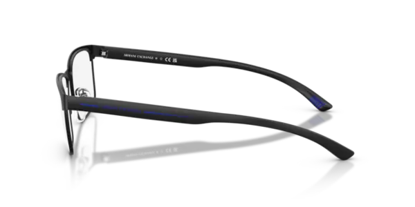 Armani Exchange Rectangle Eyeglasses - Matte Black