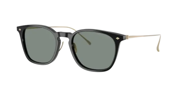 Giorgio Armani Pillow Frame Sunglasses - Black
