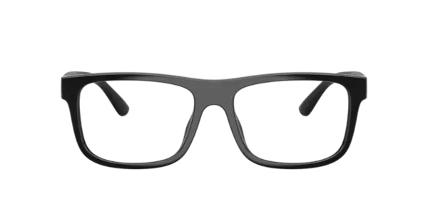 Polo Ralph Lauren Rectangle Eyeglasses - Shiny Black