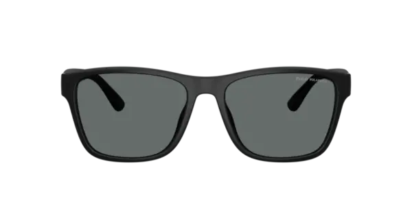 Polo Ralph Lauren Square Frame Sunglasses - Matte Black