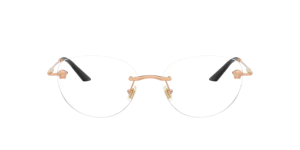 Versace Ve1305 Eyeglasses - Rose Gold