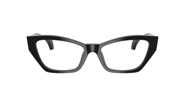 Versace Cat-eye Eyeglasses - Transparent Bordeaux