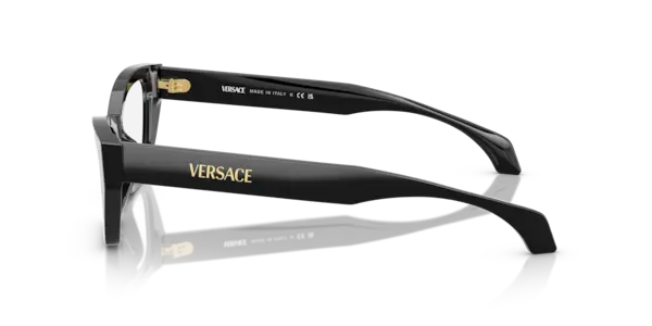 Versace Cat-eye Eyeglasses - Transparent Bordeaux