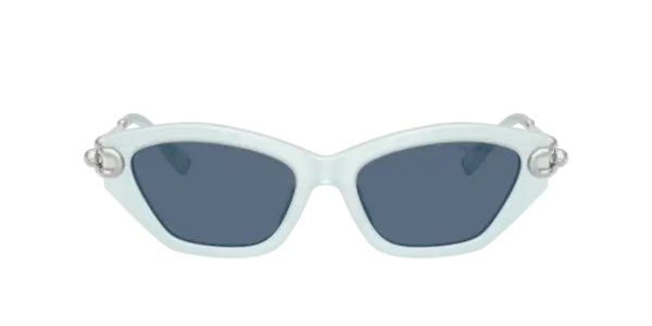 Tiffany & Co. Tf4231u Sunglasses - Frosted Pale Sapphire
