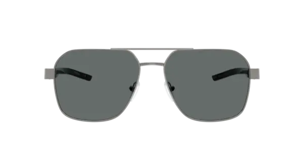 SCUDERIA FERRARI Square Sunglasses - Gunmetal