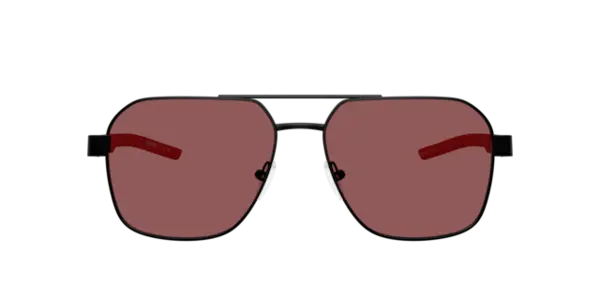 SCUDERIA FERRARI Square Sunglasses - Matte Black