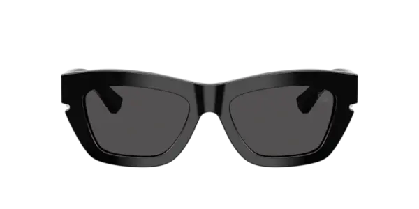 Burberry Irregular Frame Sunglasses - Black