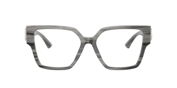 JIMMY CHOO Optical Frames - Striped Black