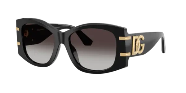 Dolce & Gabbana Butterfly-shaped Sunglasses - Black