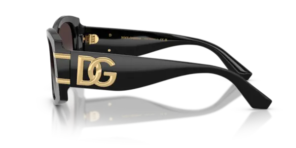Dolce & Gabbana Butterfly-shaped Sunglasses - Black