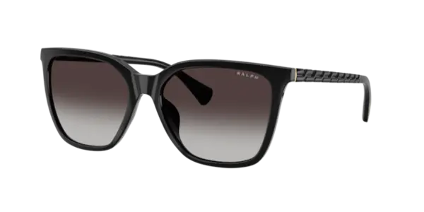 Ralph Lauren Square Sunglasses - Shiny Black