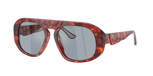 FERRARI Pillow-shaped Sunglasses With Polarized Lenses - Brown Tortoise