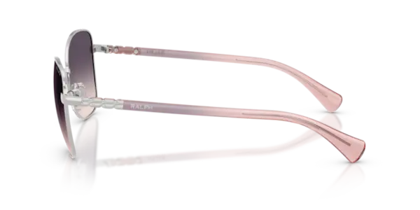 Ralph Lauren Butterfly Sunglasses - Shiny Silver