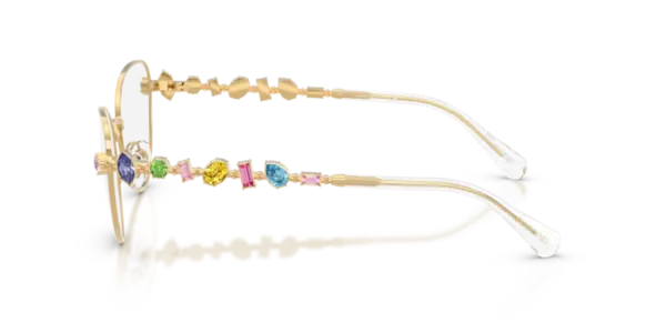SWAROVSKI Strass-embellished Cat-eye Eyeglasses - Gold