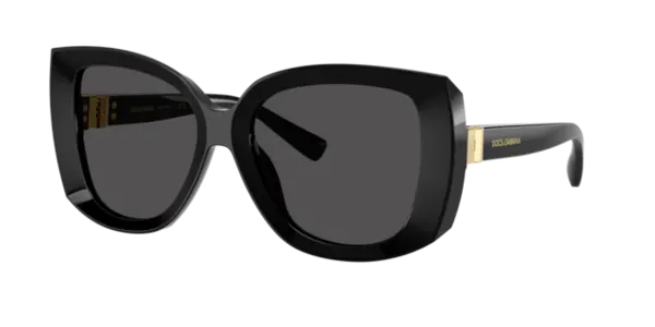 Dolce & Gabbana Full Rim Square Sunglasses - Black