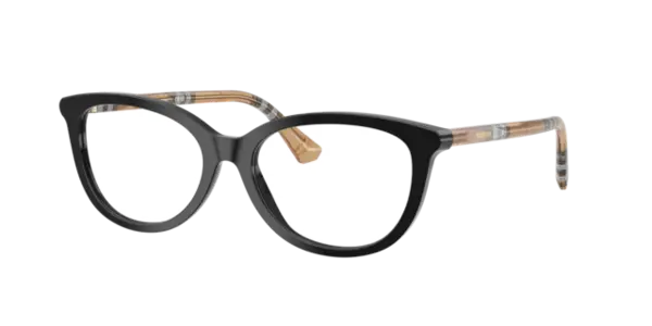 Burberry Irregular Eyeglasses - Black