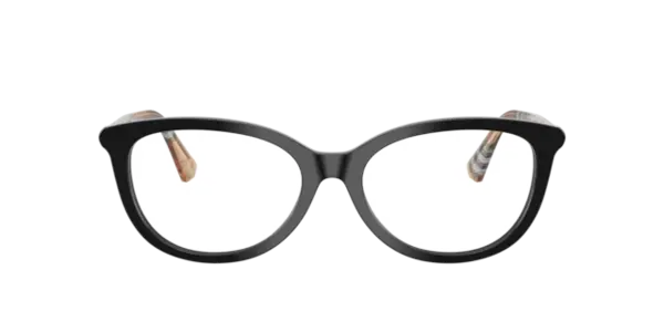 Burberry Irregular Eyeglasses - Black