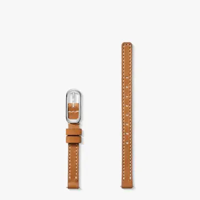Shinola 8mm Leather Watch Strap - Tan