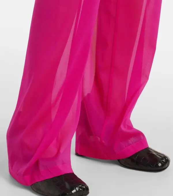 Dries Van Noten High-rise Wide-leg Pants