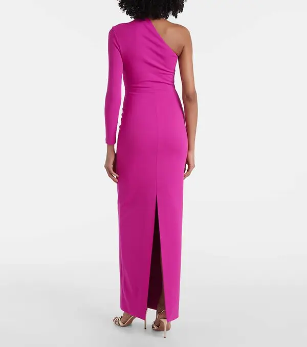 Solace London Joana One-shoulder Gown - Pink