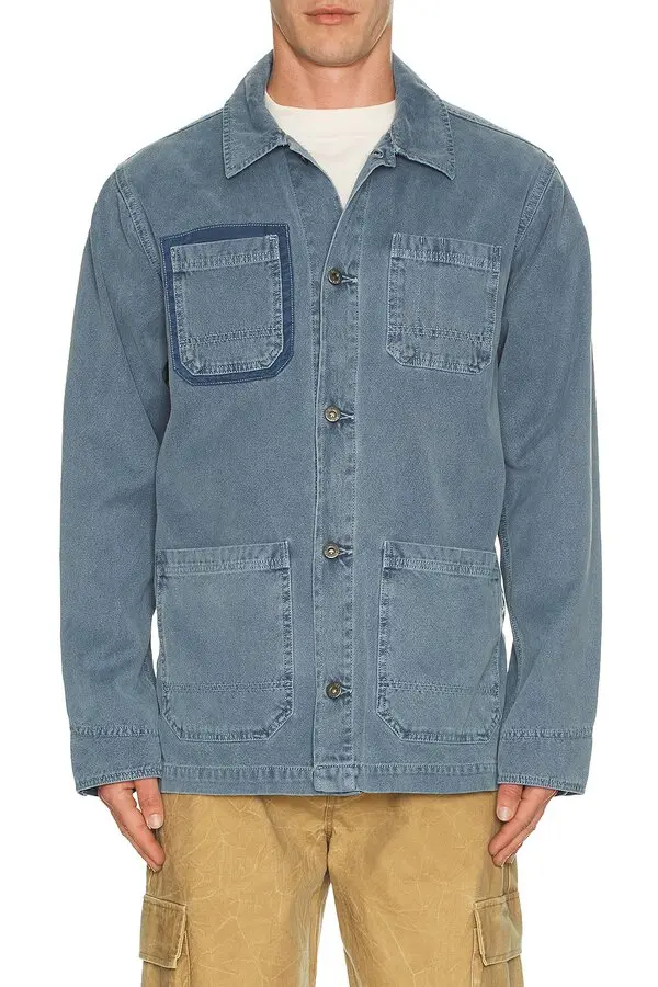 Alpha Industries Ctn Chore Coat - Airborne Blue