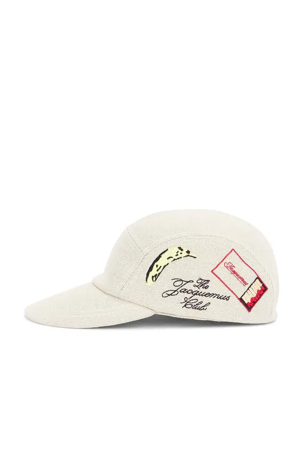 Jacquemus La Casquette Liga Cap - Off White
