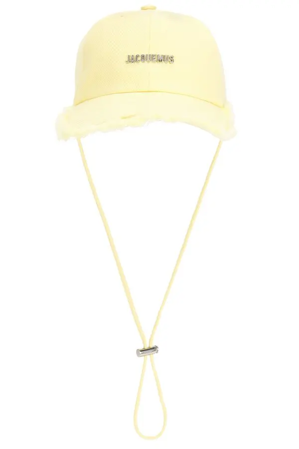 Jacquemus La Casquette Artichaut Cap - Pale Yellow