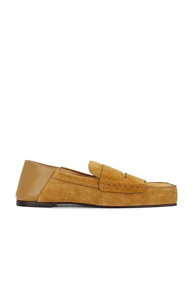 Jacquemus Les Mocassins Carre Loafers - Camel