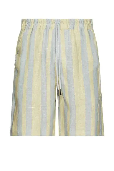 Oas Nicola Linen Shorts - Multi