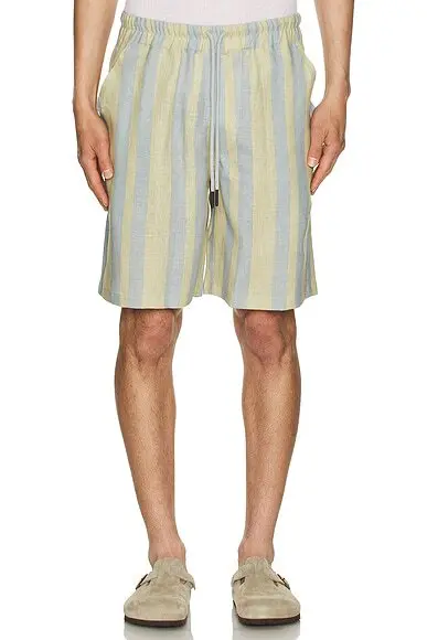 Oas Nicola Linen Shorts - Multi