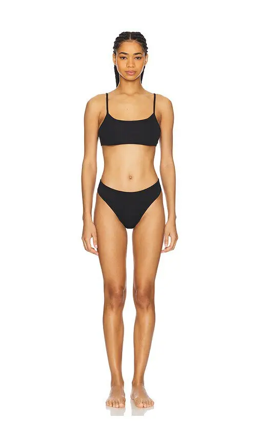 NEGATIVE UNDERWEAR Cloud Cotton French Cut Brief 3-pack - Black
