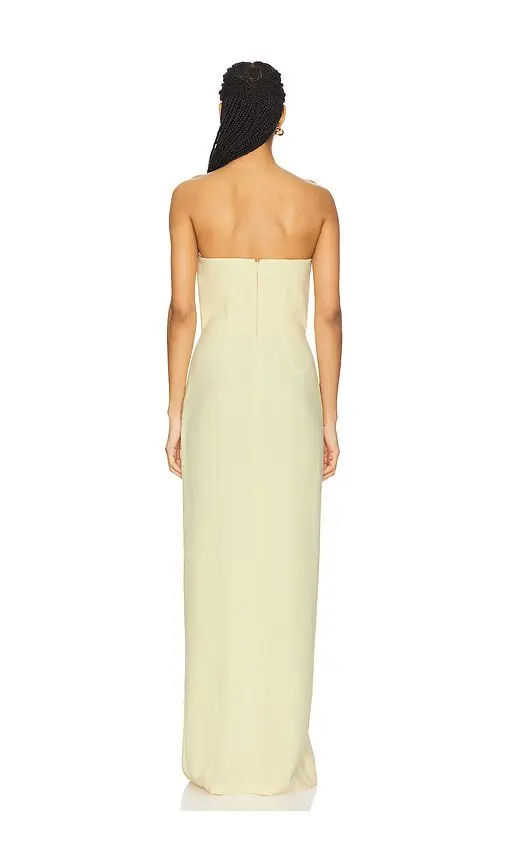 Amanda Uprichard X Cherri Gown - Cornsilk