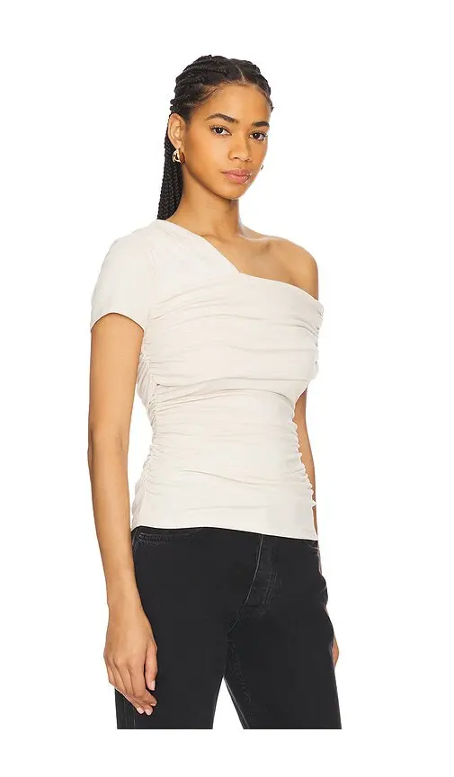 Susana Monaco One Side Off Shoulder Top
