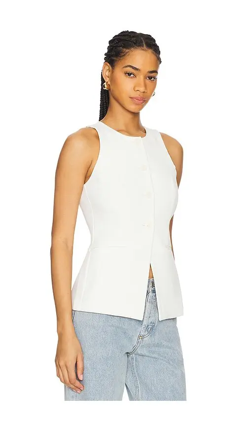 Good American Luxe Suiting Sculpted Vest