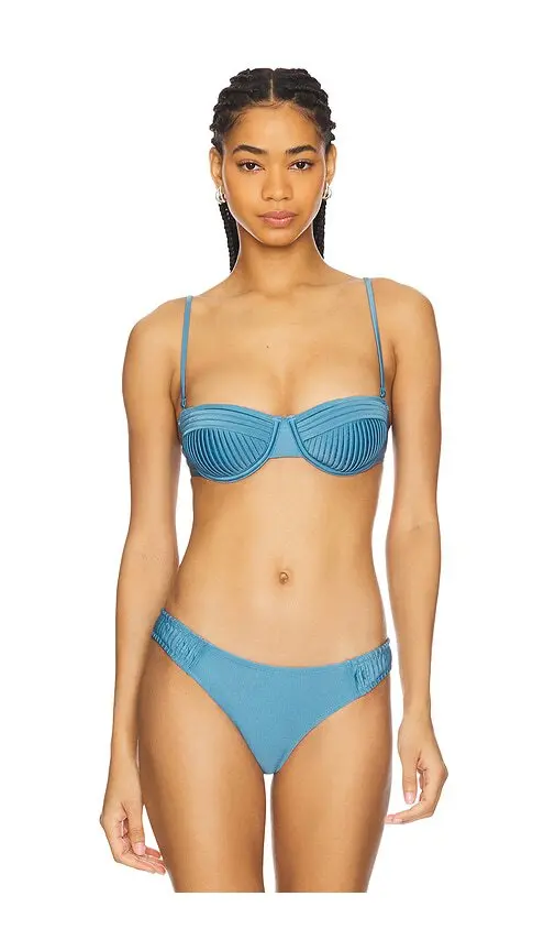 Solid & Striped The Solene Bikini Top - French Blue