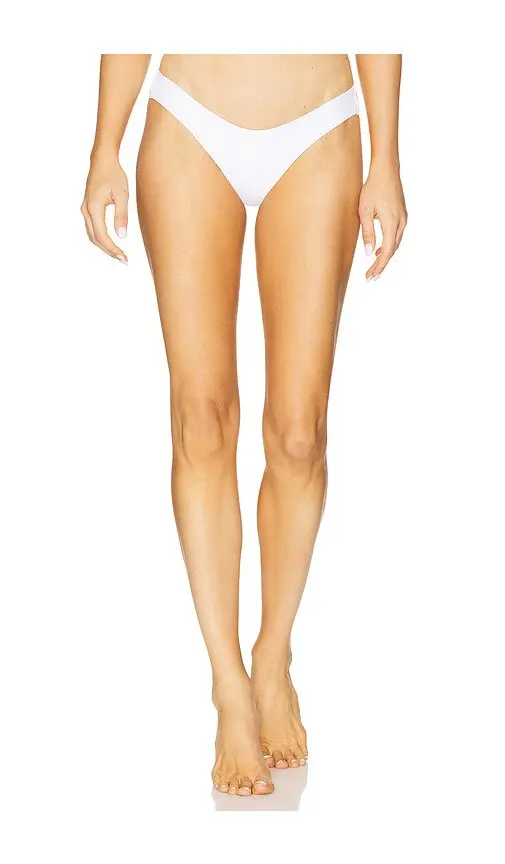L*Space Rocky Bikini Bottom - White