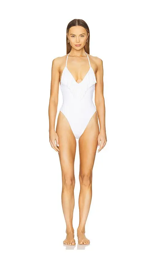 L*Space Desert Days One Piece Swimsuit - White