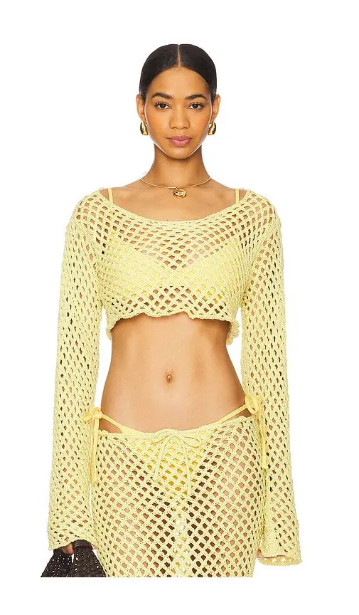 BANANHOT Magen Shirt In Yellow - Daisy Yellow