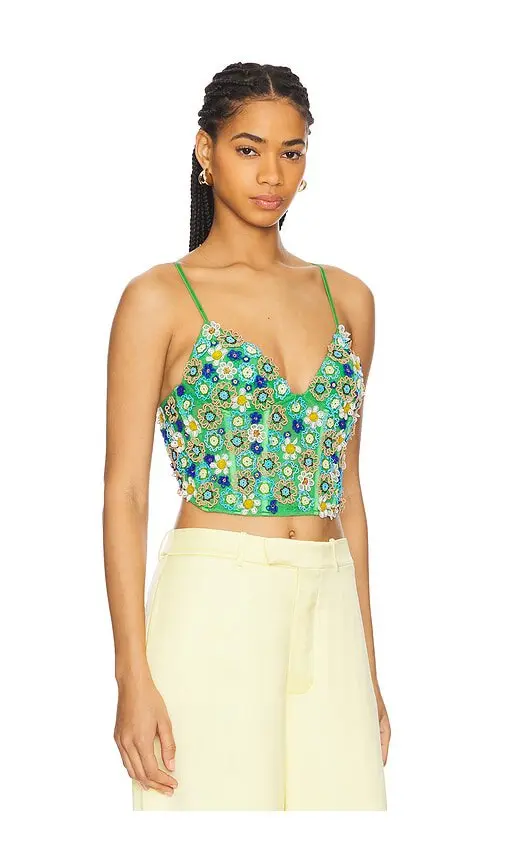 LA FUORI Mossy Meadow Bustier