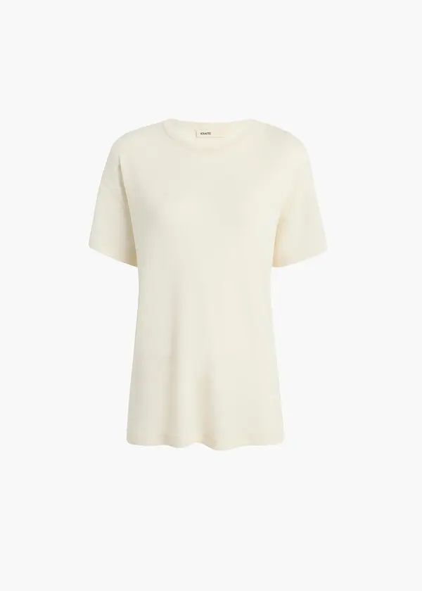 Khaite Maeve T-shirt - Cream