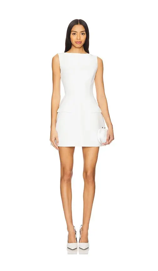Amanda Uprichard Banco Mini Dress - Ivory