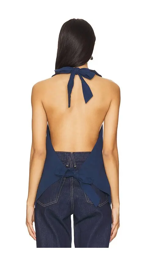 ALL THE WAYS Rhae Open Back Vest