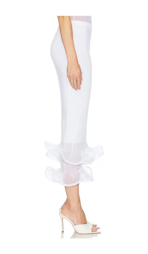 Simkhai Kelso Tiered Hem Skirt