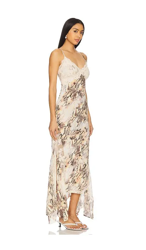 AFRM Vince Dress With Lace Detailing