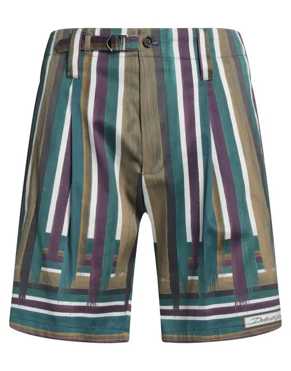 Dolce & Gabbana Striped Casual Shorts