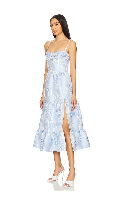 V. CHAPMAN Lorenza Midi Dress